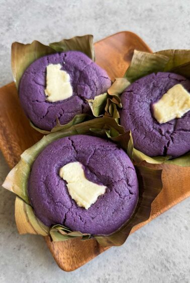 Ube Fudge Brownies - Love, Filipino Food